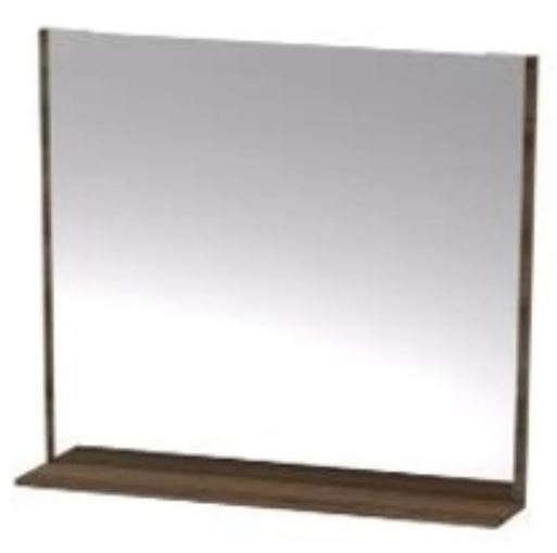POPPY 1200 MIRROR WITH SHELF - SAHARA - Bathroom Shop